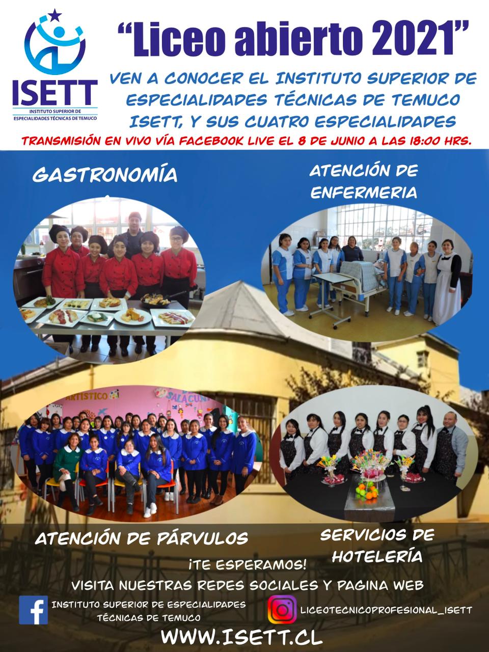 Liceo Abierto 2021 – ISETT
